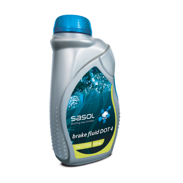 Sasol Brake Fluid Dot 4 (500ml) - Enterprise Lubricants